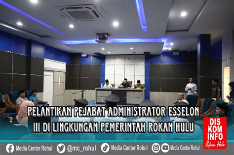 Pelantikan Pejabat Eselon Iii 4 Camat Turut Dirotasi