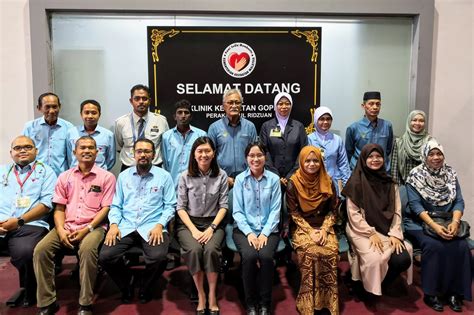 Sandrea Ng Lawatan Ke Klinik Kesihatan Gopeng Yang Kini