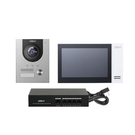 Dahua Dhi Ktp01l S 2mp Poe Ip Villa Intercom Kits