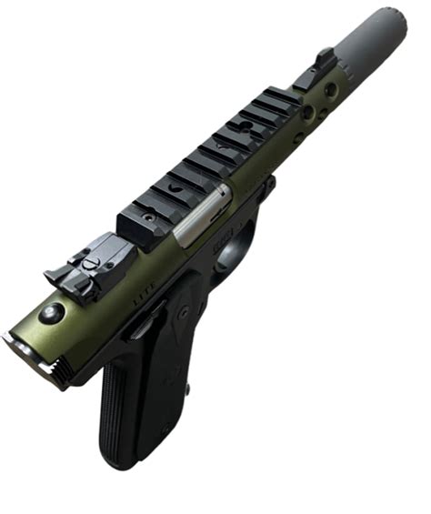 Ruger Mark Iv Lite 22lr Pistol Grn Tacsol Aeris Silencer Limitless