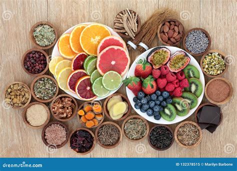 Stress And Anxiety Relieving Foods Stock Image Image Of Hibiscus