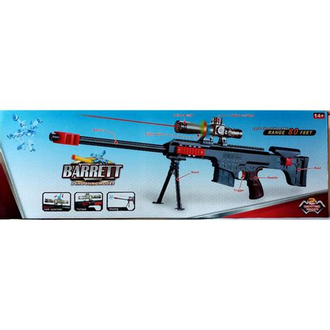 ปืนลมของเล่นสไนเปอร์ แถมฟรีอุปกรณ์ครบชุดในกล่อง กระสุนเจล โฟม ของเด็กเล่น ปืนของเล่น บอดี้