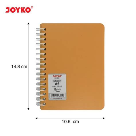 Jual Buku Catatan Spiralnotebook Spiral Joyko Nb 665 A6 Shopee Indonesia