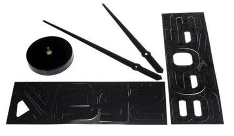 Купити Настінний 3d годинник з цифрами сірий 90 см з доставкою по Україні Trendshop Ua