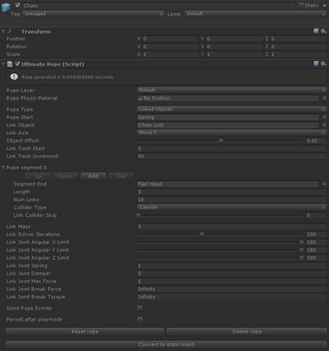 Physics Unity Joint Tearing Under Larger Force Game Development