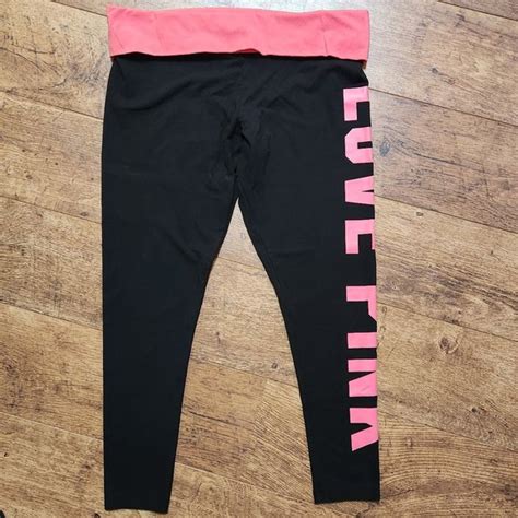 Pink Victorias Secret Pants And Jumpsuits Pink Victorias Secret Fold
