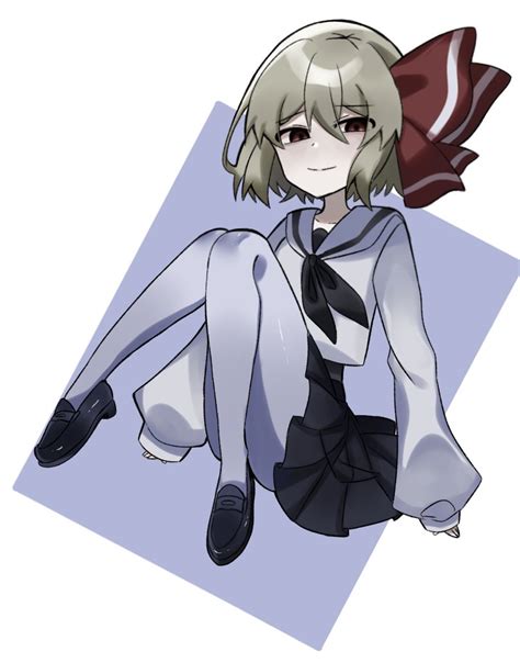 佐倉九尾🇺🇦 On Twitter Rt Aosugiruhito これは鉄壁ルーミア 東方project 毎月七日はルーミアの日