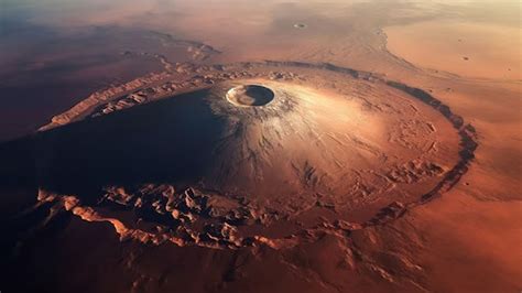 Marte Tiene Un Volcán Que Es Mucho Más Alto Que El Everest De La Tierra