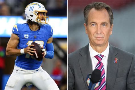 Cris Collinsworth Leaves Nfl Fans Baffled With Justin Herbert Take On