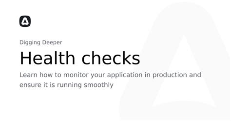 Health Checks