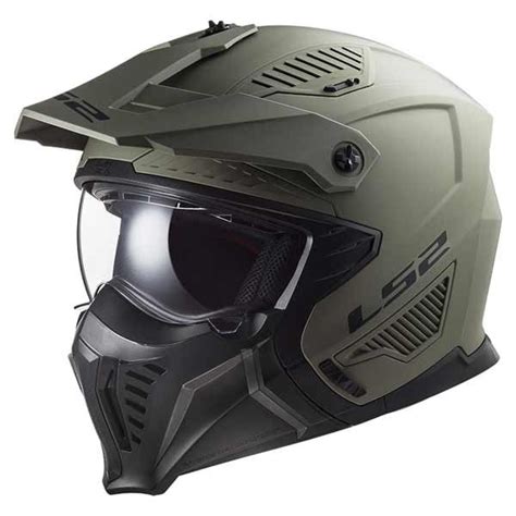 Ls2 Drifter Of606 Solid Matt Sand Helmet Motorcycle Soul