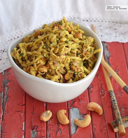 Ensalada De Pasta Con Un Toque Oriental