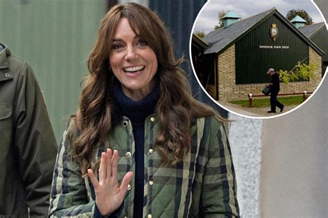 Kate Middleton All Smiles In First Sighting From Farm Shop Outing That