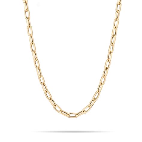 Chunky Rolo Chain Necklace Adina Reyter