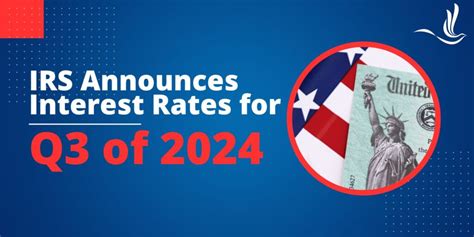 Irs Announces Interest Rates For Q3 Of 2024 Optima Tax Relief