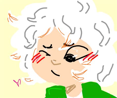 Embarrassed Nagito Drawception