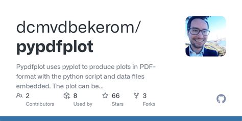 Github Dcmvdbekerompypdfplot Pypdfplot Uses Pyplot To Produce Plots In Pdf Format With The