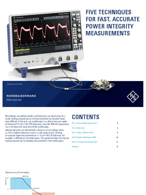 5 Techniques For Fast Accurate Power Integrity Measurements Pdf