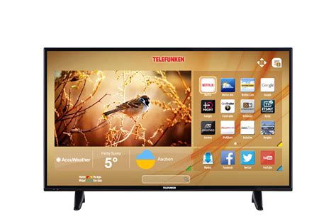 Telefunken XF40D401N 102 Cm 40 Zoll Fernseher Full HD Triple Tuner