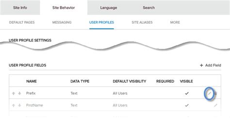 Edit A User Profile Field Dnn Docs