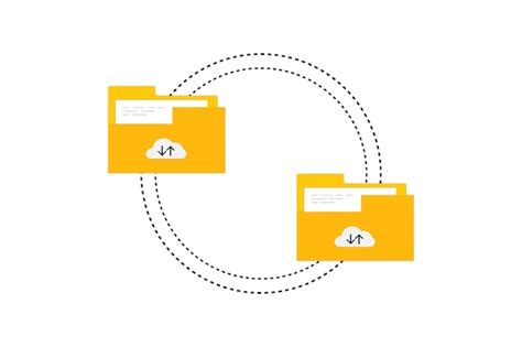 Premium Vector Cloud File Transfer Illustration Design