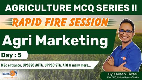 Agriculture Mcq Series Target Msc Ag Up Agta Uppsc Sta Afo