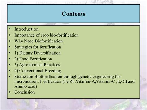 Bio Fortification Through Genetic Engineering Pptx