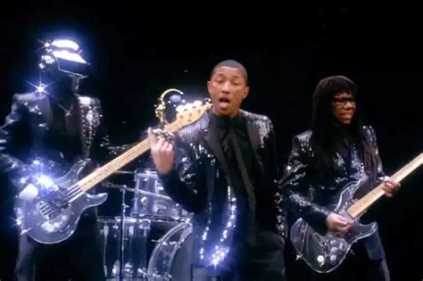 Pharrell Williams Gets Down With Daft Punk Nile Rodgers In ‘get Lucky