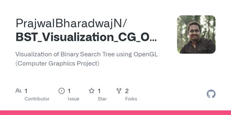 GitHub PrajwalBharadwajN BST Visualization CG OPENGL Visualization