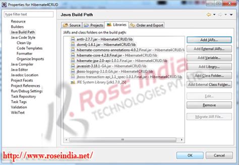 Hibernate Example Step By Step In Eclipse