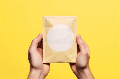 Hand Holding Packaging Snack Stock Illustrations 70 Hand Holding