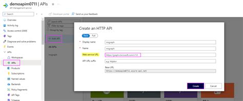 Azure Api Management How To Integrate Graph Api In Apim Service Stack Overflow