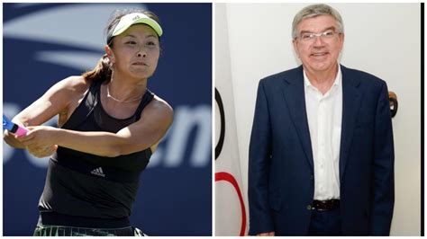 Tennis Ioc Präsident Bach Führte Videotelefonat Mit Peng Shuai