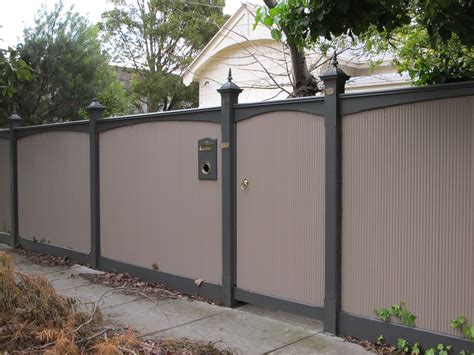 corrugated iron fences - Google Search | Дизайн ограды, Заборы из ...