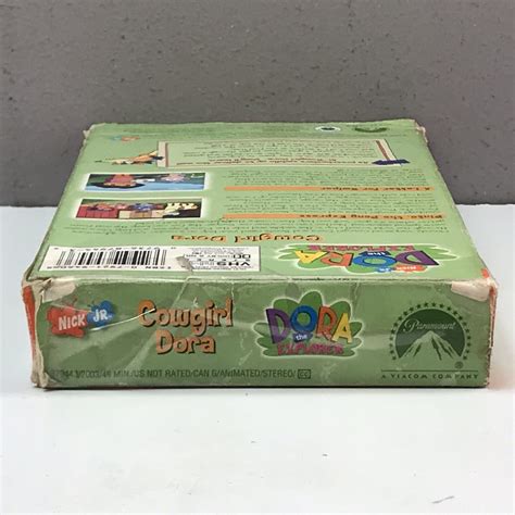 Nick Jr Dora The Explorer Cowgirl Vhs Video Grelly Usa