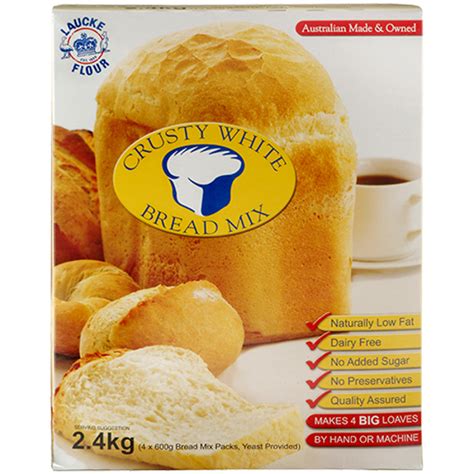 Laucke White Bread Mix 24kg Prices Foodme