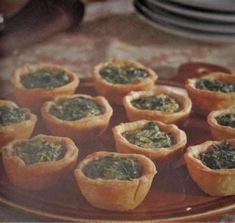 Le Chef Pierre D Iberville Mini Quiches aux épinards Hors d oeuvre