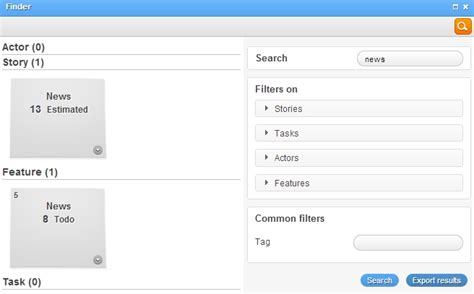 Advanced Exports Icescrum