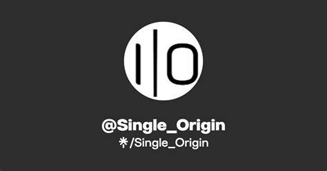 Singleorigin Instagram Linktree