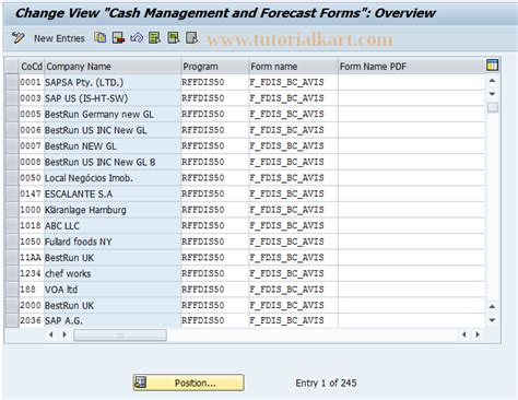 Ot Sap Tcode C Fi Maintain Table T D