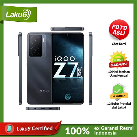 Jual Vivo Iqoo Z Gb Gb Bekas Resmi Indo Shopee Indonesia