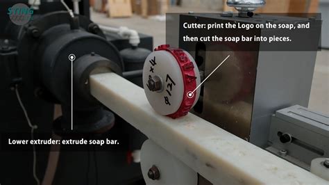 Small Natural Soap Noodle Duplex Plodder Making Machine Production Line