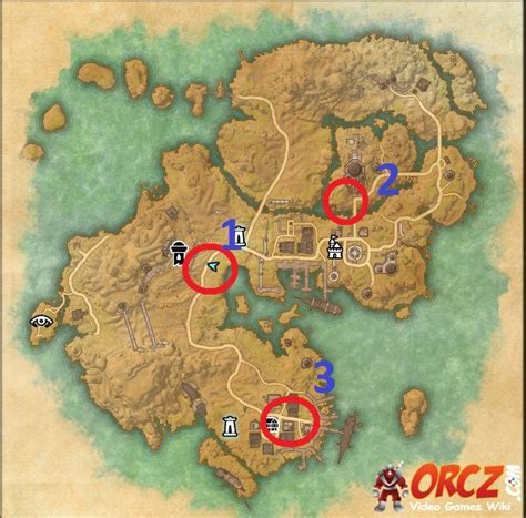 ESO All Stros M Kai Skyshards Map Orcz The Video Games Wiki
