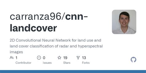 GitHub Carranza Cnn Landcover D Convolutional Neural Network For Land Use And Land Cover