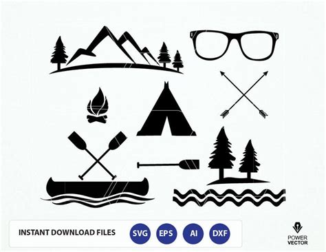Canoe Silhouette Vector At Collection Of Canoe