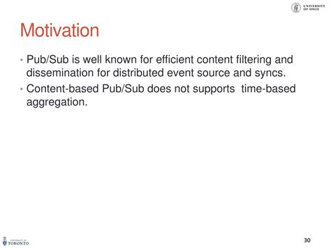 ppt distributed event aggregation for content based publish subscribe