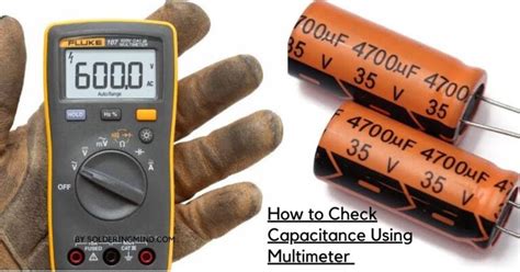 How To Check Capacitance Using Multimeter
