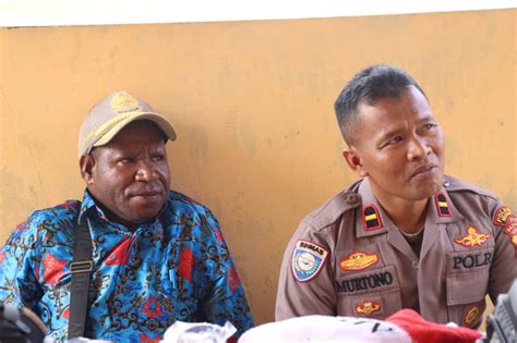 Pasca Pembakaran Pos Covid 19 Bandara Kenyam Binmas Noken G