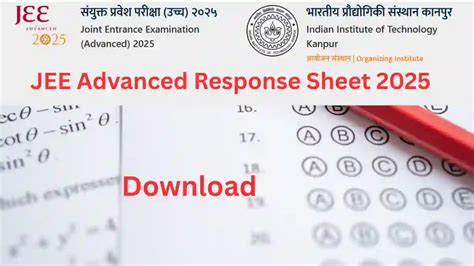 JEE Advanced Response Sheet Live Updates