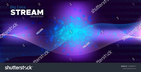 big data stream light technology abstract stock vector royalty free 1495840277 shutterstock